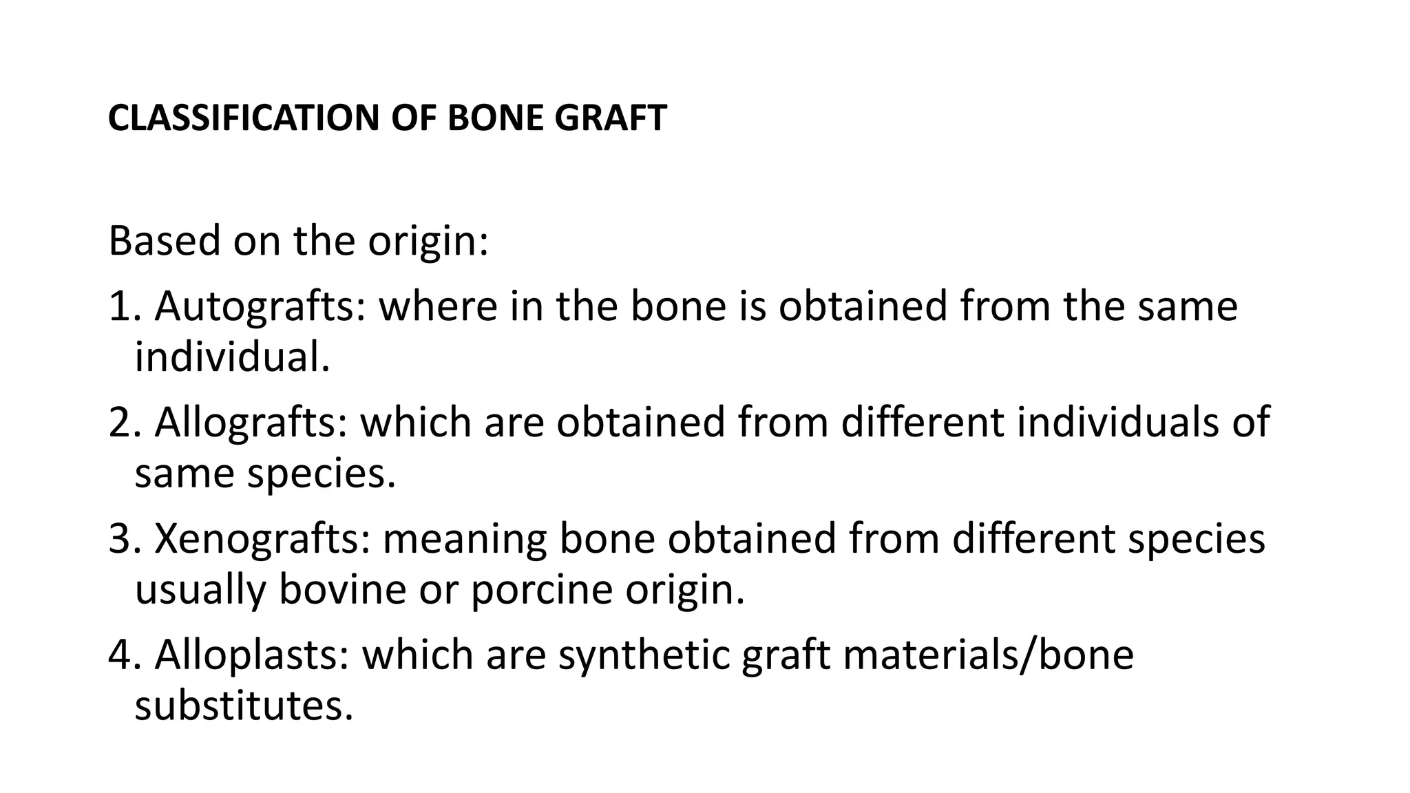 Bone graft Alloplast in Periodontics in Dentistry. | PPTX