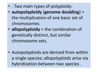 Allopolyploid | PPTX