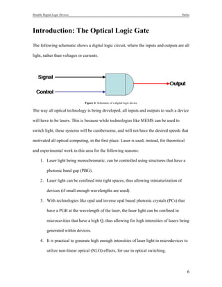 All optical circuits and for digital logic | PDF