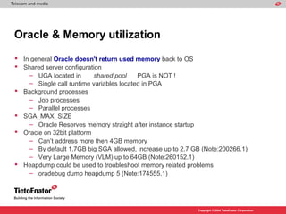 All Oracle DBAs have to know about Unix Memory Monitoring | PPT