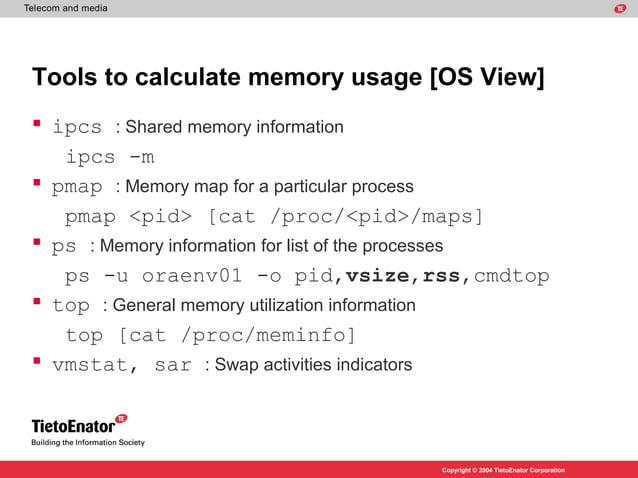 All Oracle Dbas Have To Know About Unix Memory Monitoring Ppt
