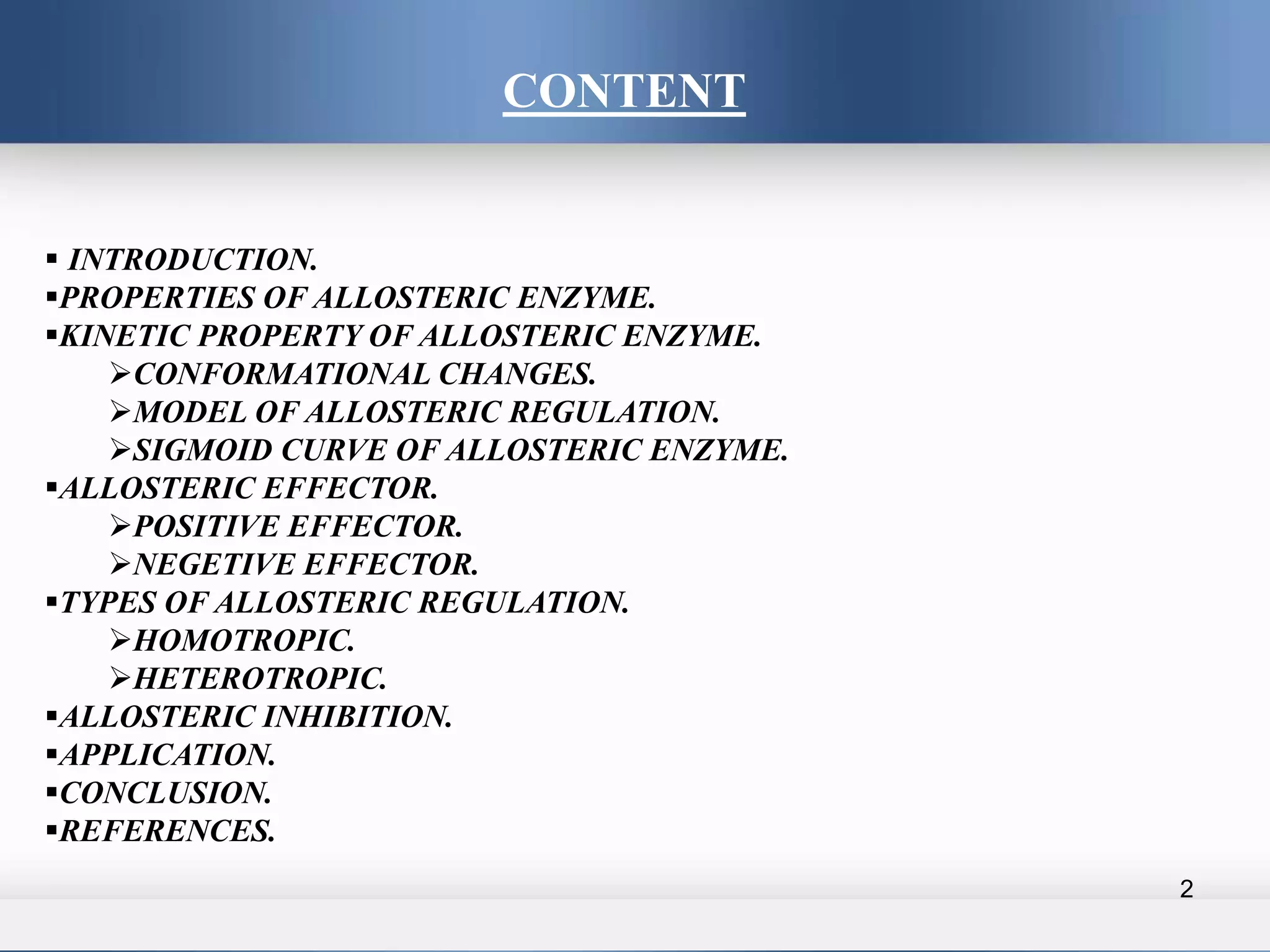 Allosteric Enzymes Pptx Chemistry Science