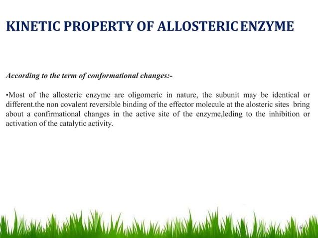 Allosteric enzymes regulation | PPTX | Chemistry | Science