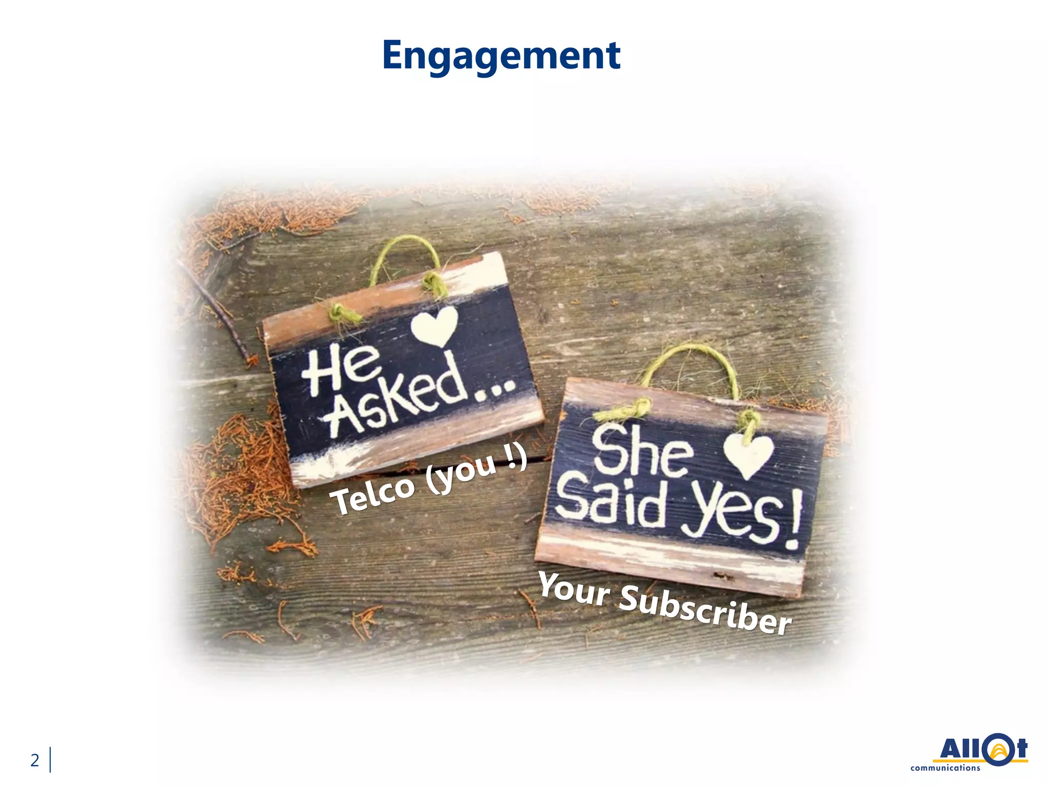 Allot Real Life Use Cases for Customer Enagagement | PPT