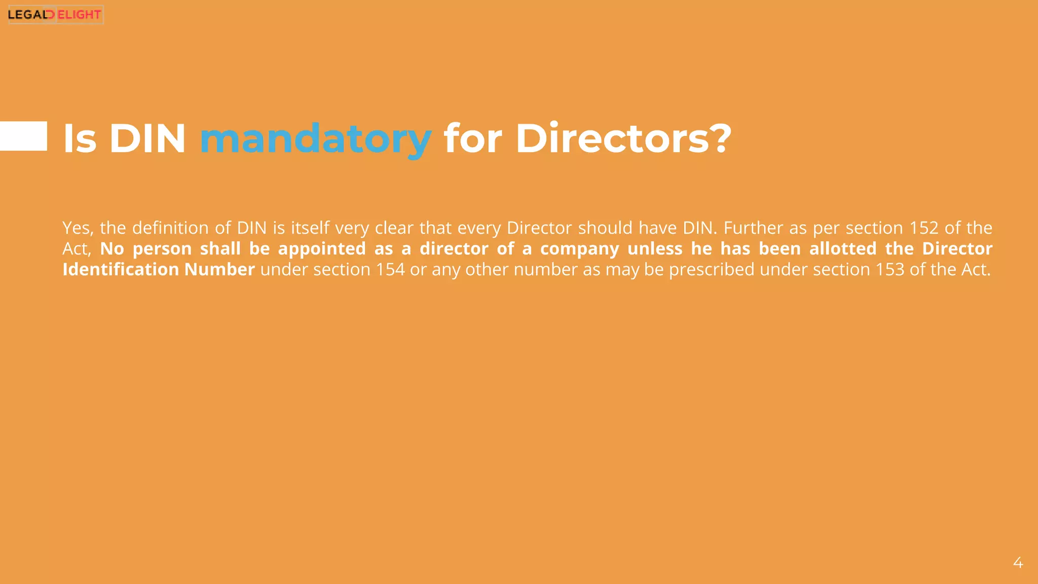 Allotment of DIN (Director Identification Number) | PPTX