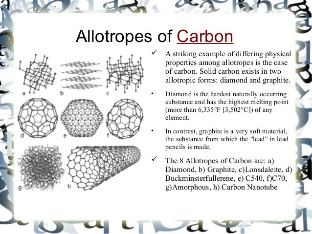 Allotropes Of Carbon