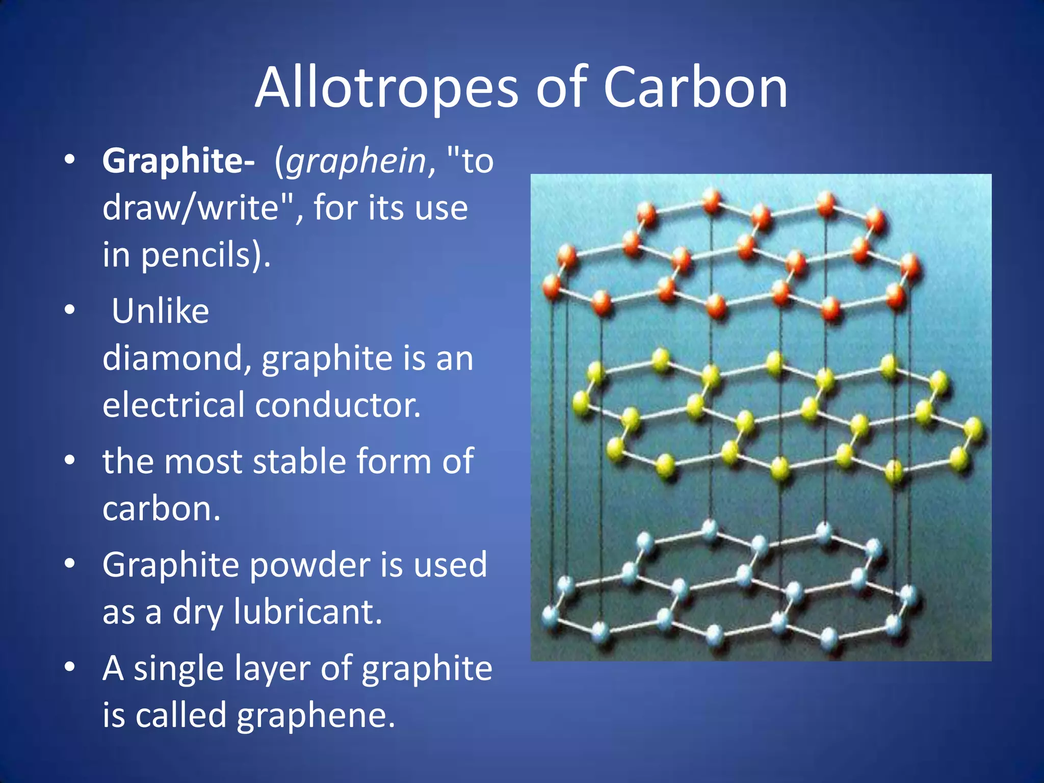 Allotropes of carbon | PPTX
