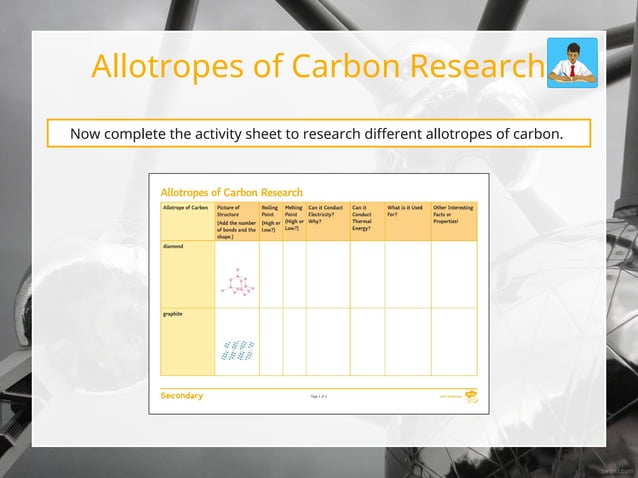 Allotropes Of Carbon With Giant Covalent Structures Powerpoint.ppt