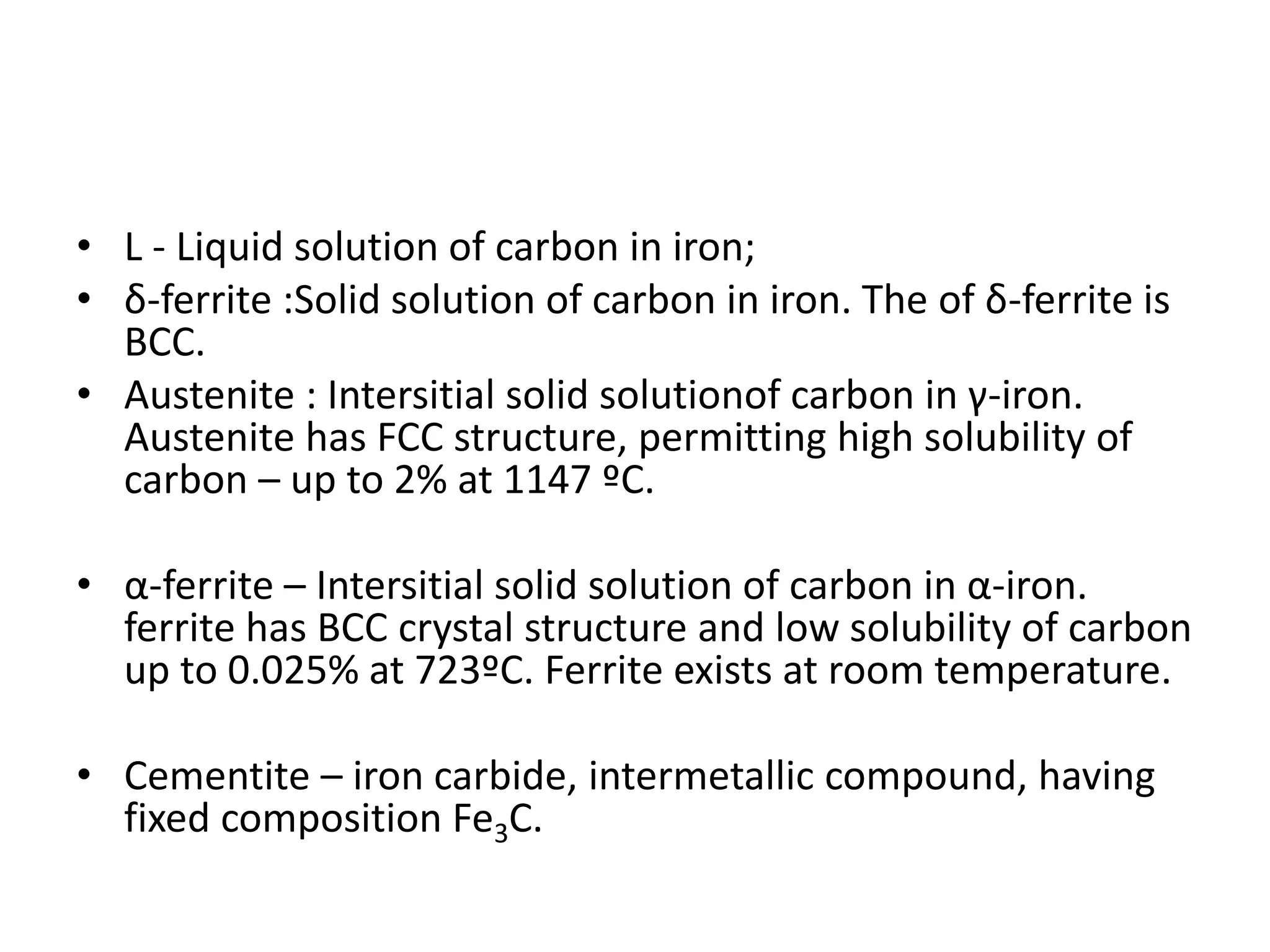 Allotropy and FeC diagram | PDF