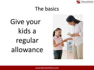 Allowance plan | PPTX