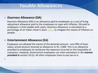 Allowance ppt | PPTX