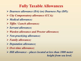 Allowances | PPTX