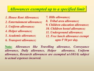 Allowances | PPTX