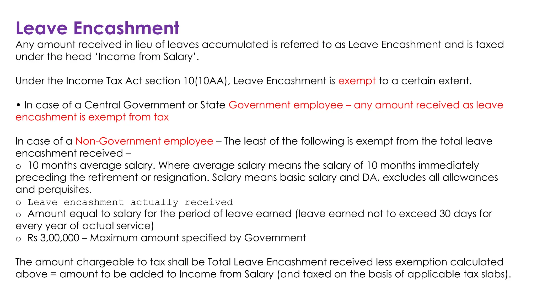 Allowances IN INCOME FROM SALARY INCOME TAX | PPTX