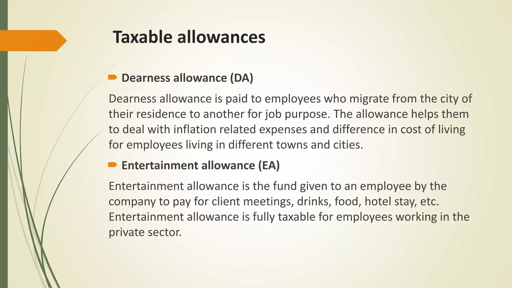 Allowances | PPTX