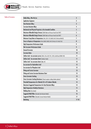 Alloy performance-guide | PDF