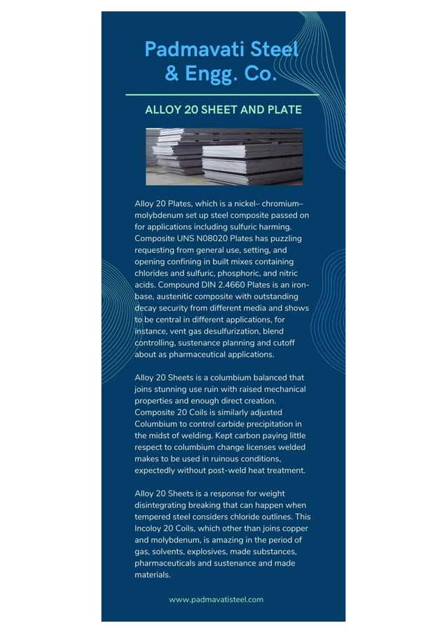 Alloy 20 sheet and plates | PDF | Chemistry | Science