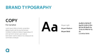 Alloy Brand Guidelines for use with graphic and web design | PDF