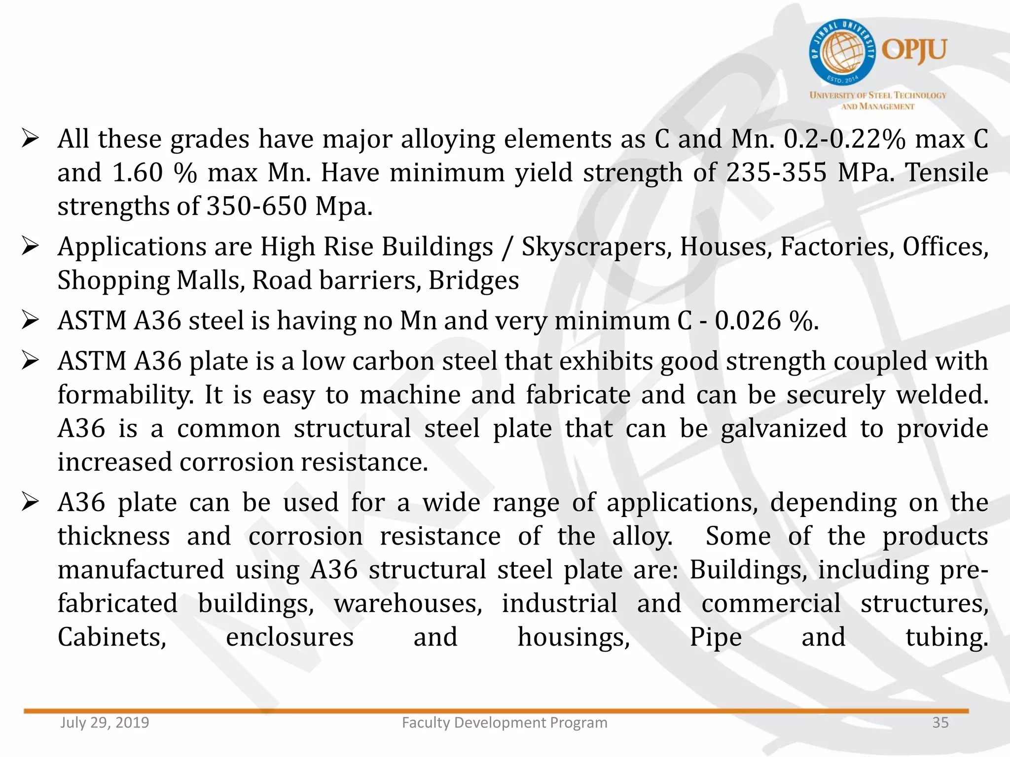 Alloy design for Structural and rail applications | PDF