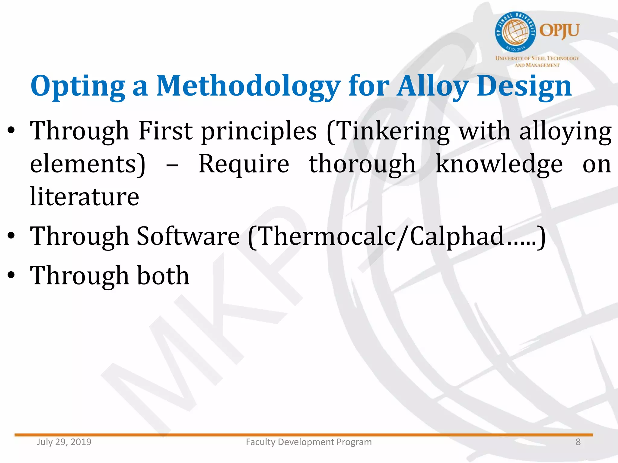 Alloy design for Structural and rail applications | PDF