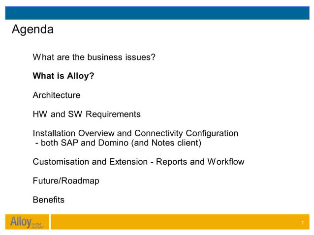 Alloy - SAP Integration | PDF