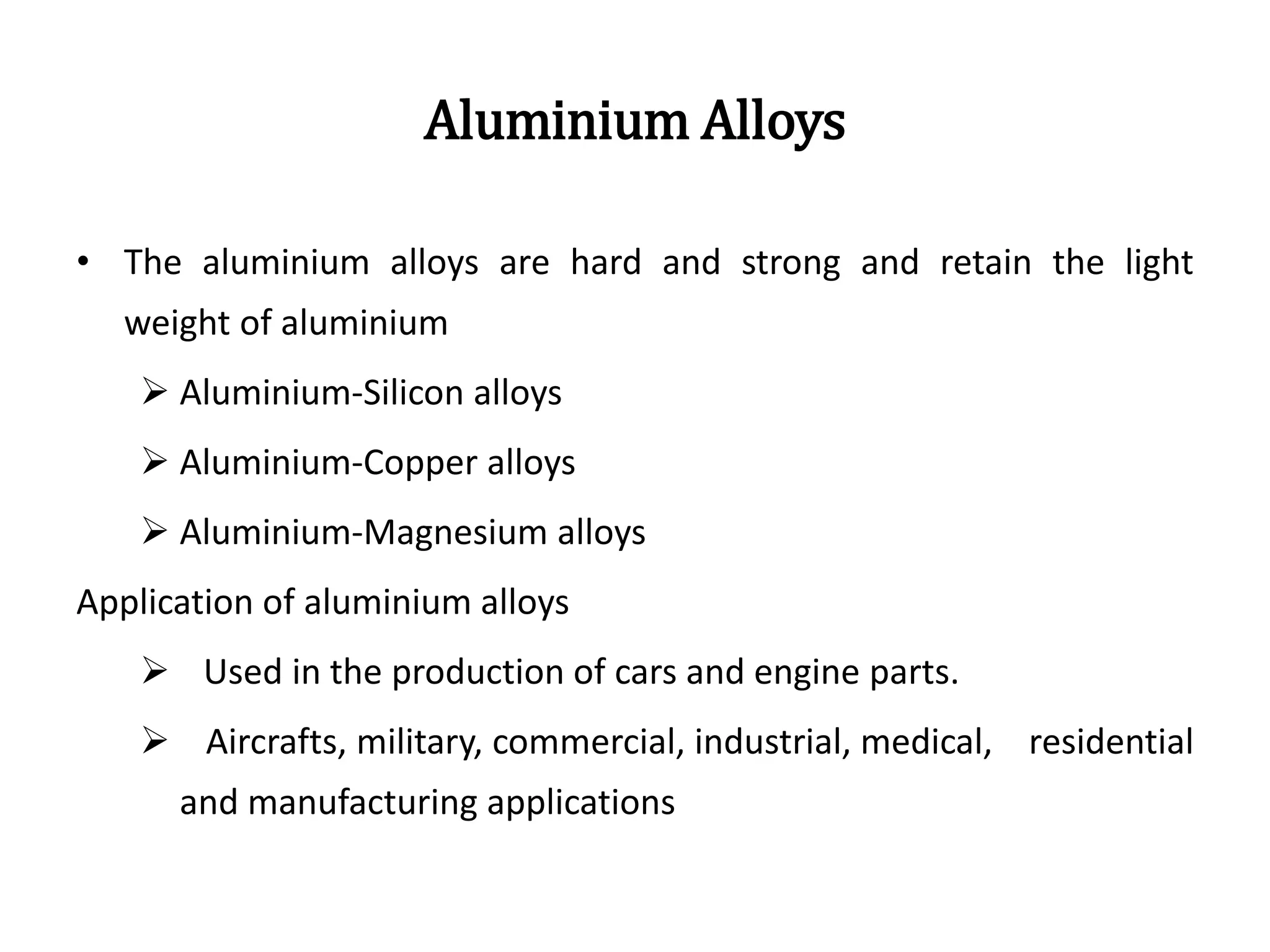Alloys | PPTX | Chemistry | Science