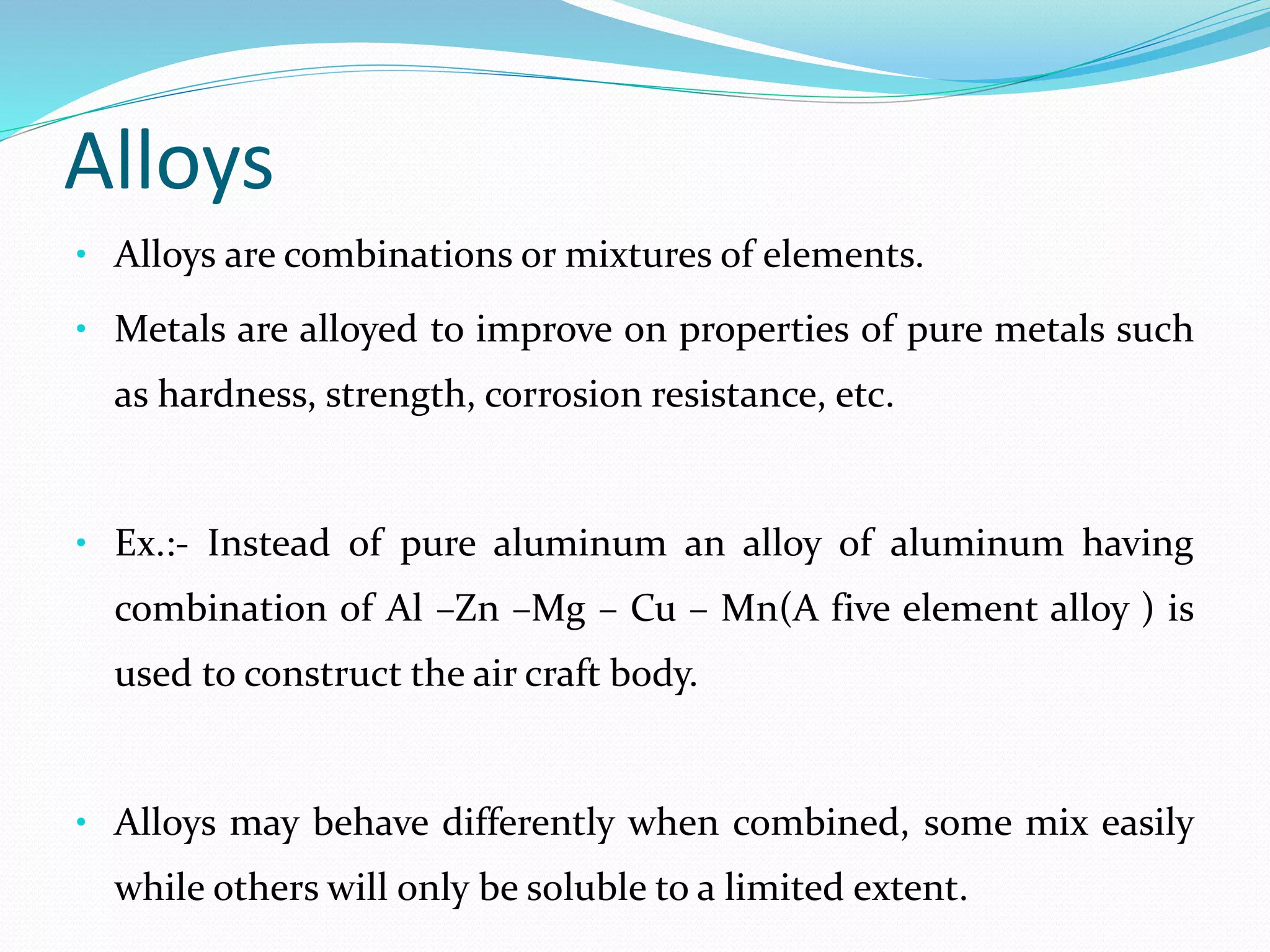Alloys | PPT