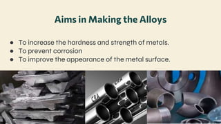 ALLOYS mechanical property and characteristics | PPT
