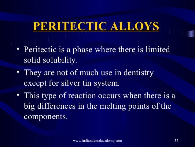 Alloys in fpd /dental education courses
