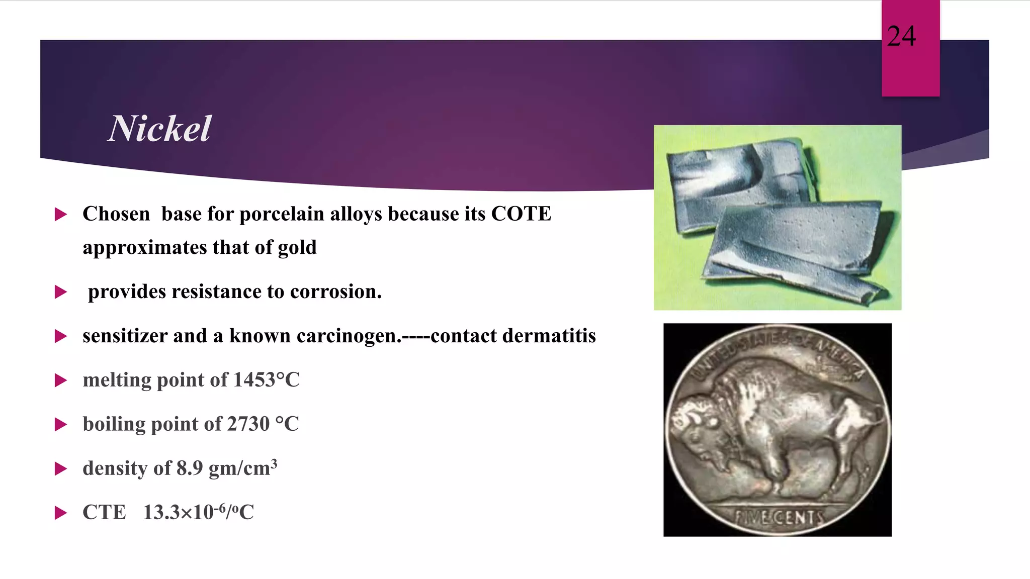 Alloys in prosthodontics | PPTX