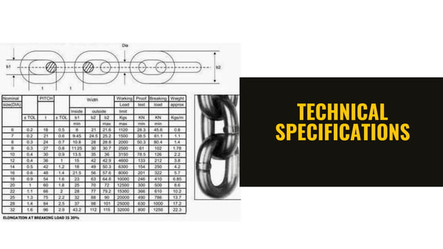 Premium Alloy Steel Chain India- Indolift | PPT