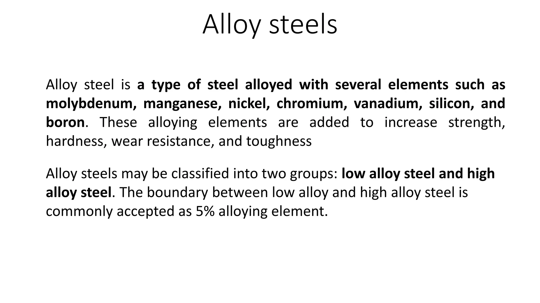 alloy steels classifications.pptx