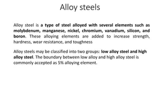 alloy steels classifications.pptx