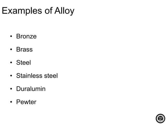 Alloy | PPTX | Chemistry | Science