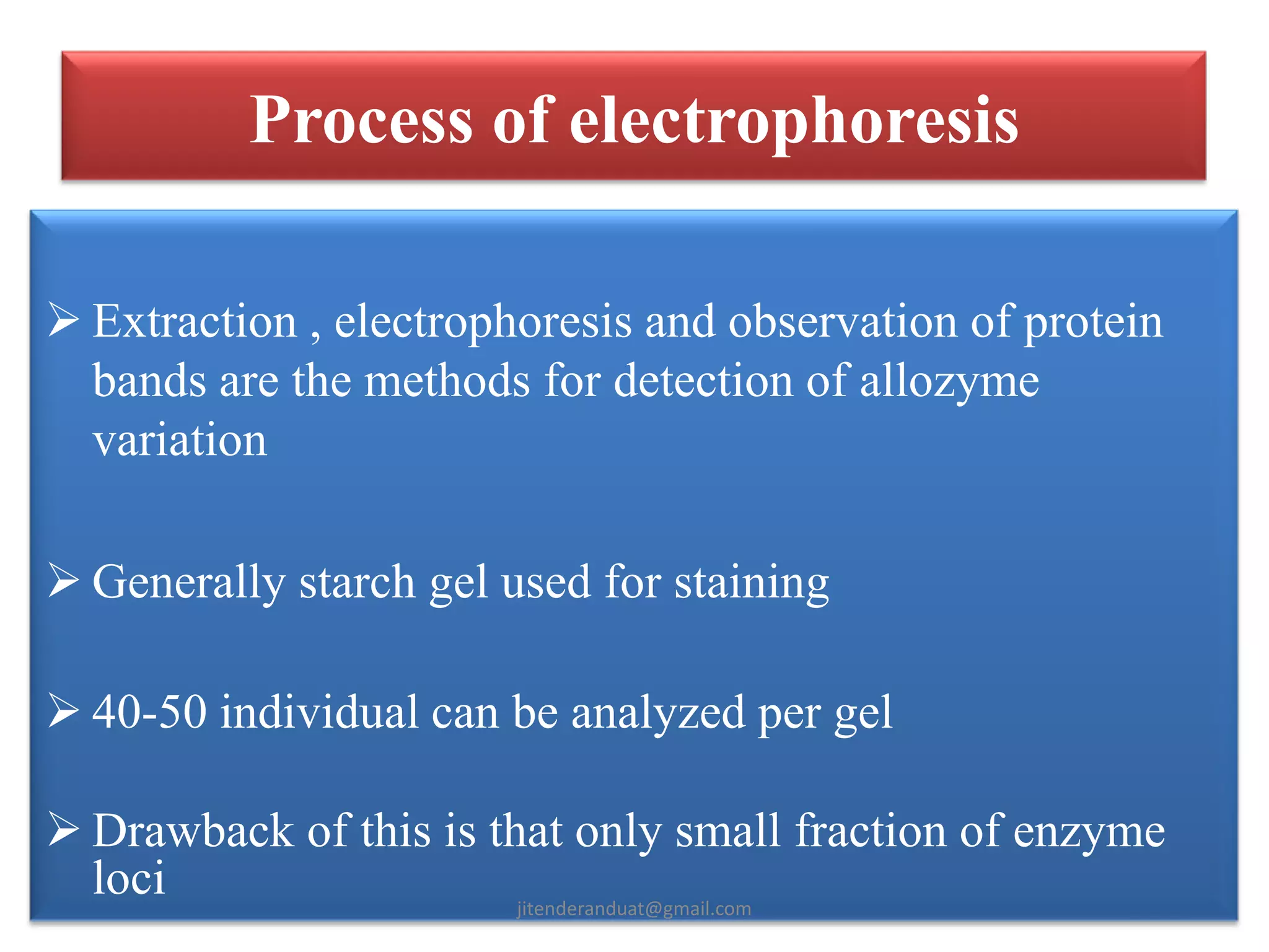 Allozymes and isozymes | PPTX
