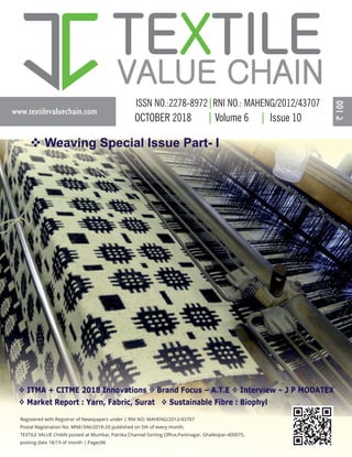 TEXTILE VALUE CHAIN OCTOBER ISSUE 2018 | PDF