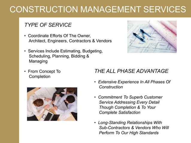 All Phase Intro PPT | PPSX | Construction Industry | Industries