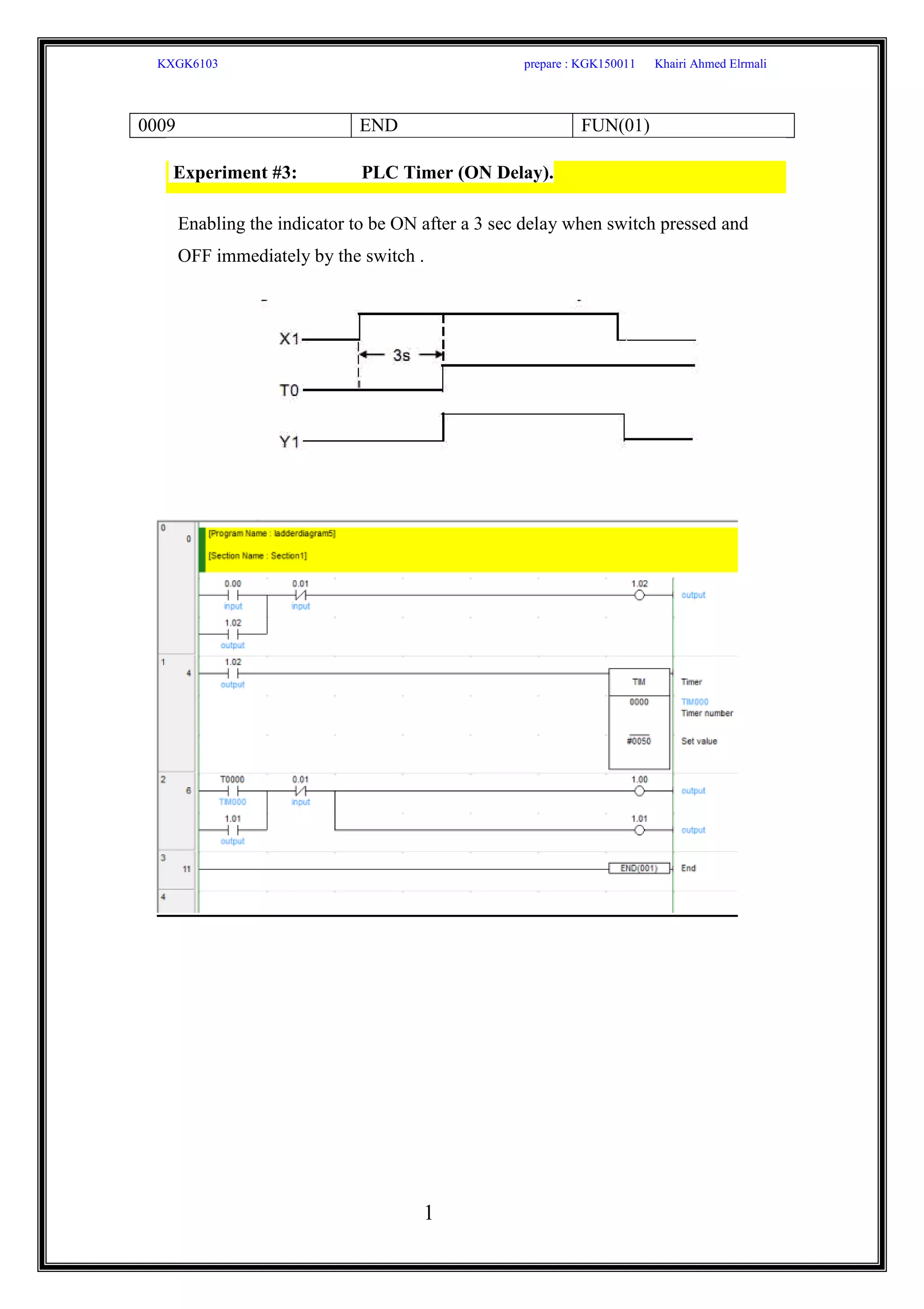 Basic PLC Ladder Programming | PDF | Computing | Technology & Computing