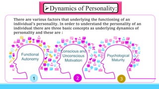 Allport's Theory of Personality | PPTX