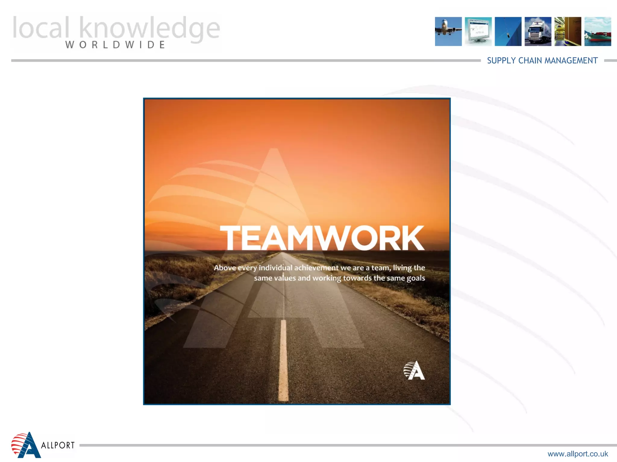 Allport SCM Values Oct 2009 | PPT