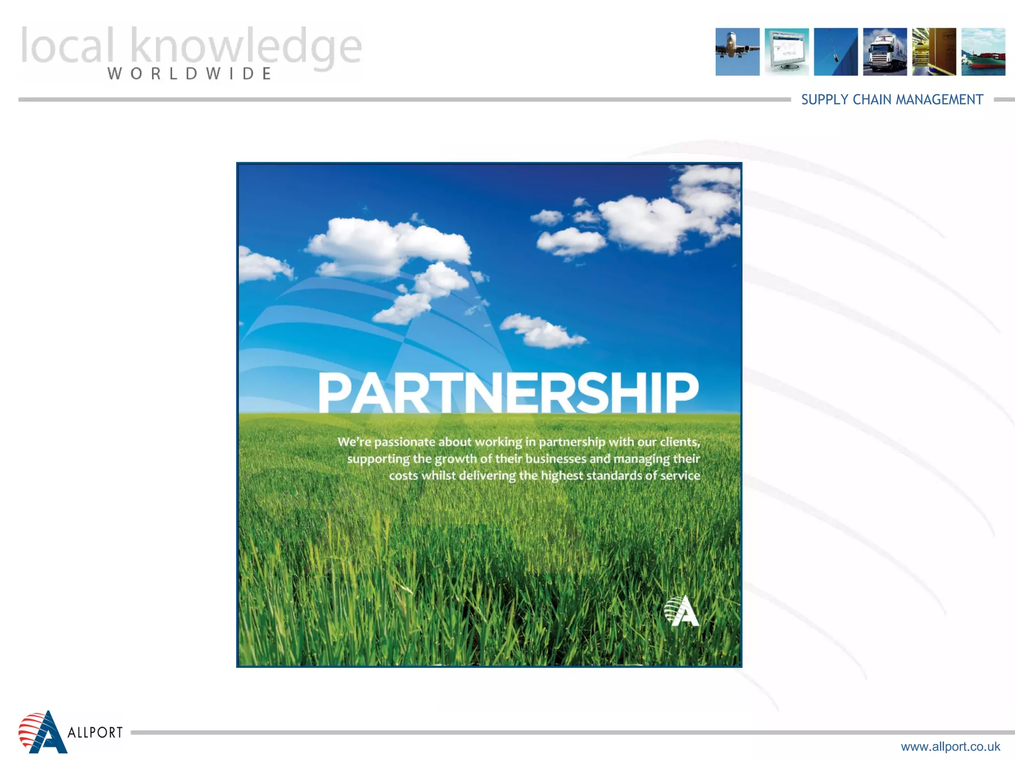 Allport SCM Values Oct 2009 | PPT