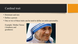 Allport's trait theory of personality.pptx