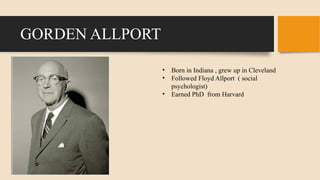 Allport's trait theory of personality.pptx