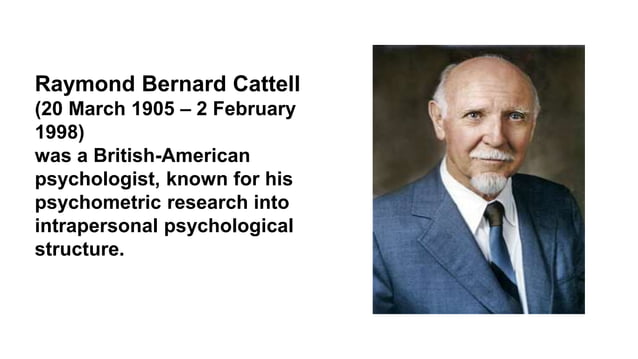 Allport’s Trait Theory,Cattell's 16 PF.pptx