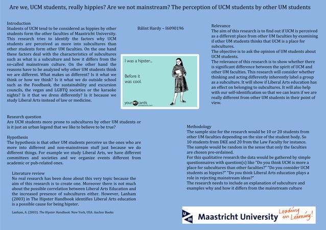 Research Methods Posters 2014-2015, Period 6 | PDF