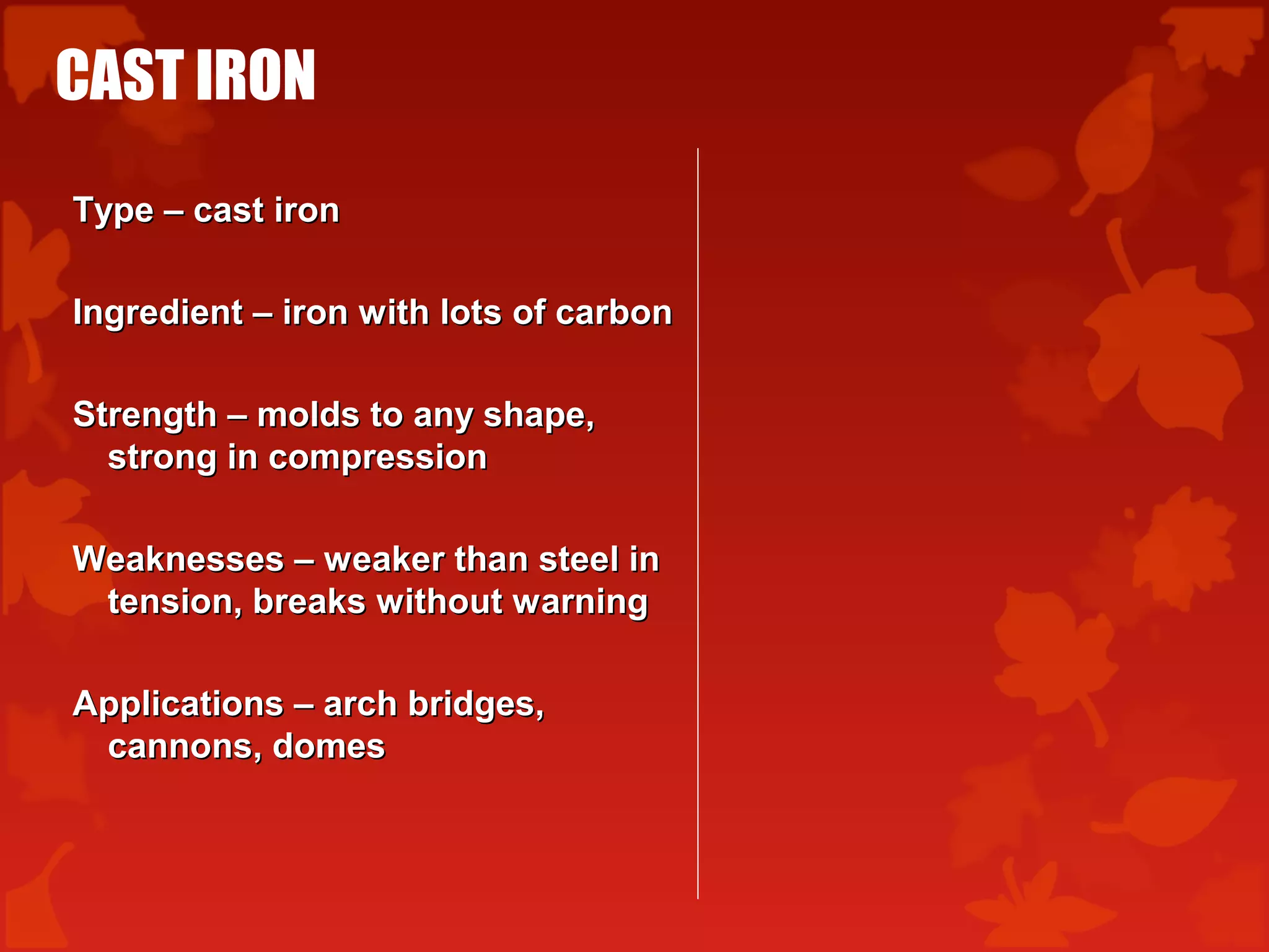 Physical properties of Building materials. | PPT