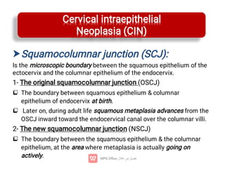 Premalignant lesions of female general tract | PDF