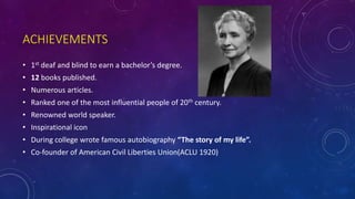 World's Famous disabled personalities | PPTX