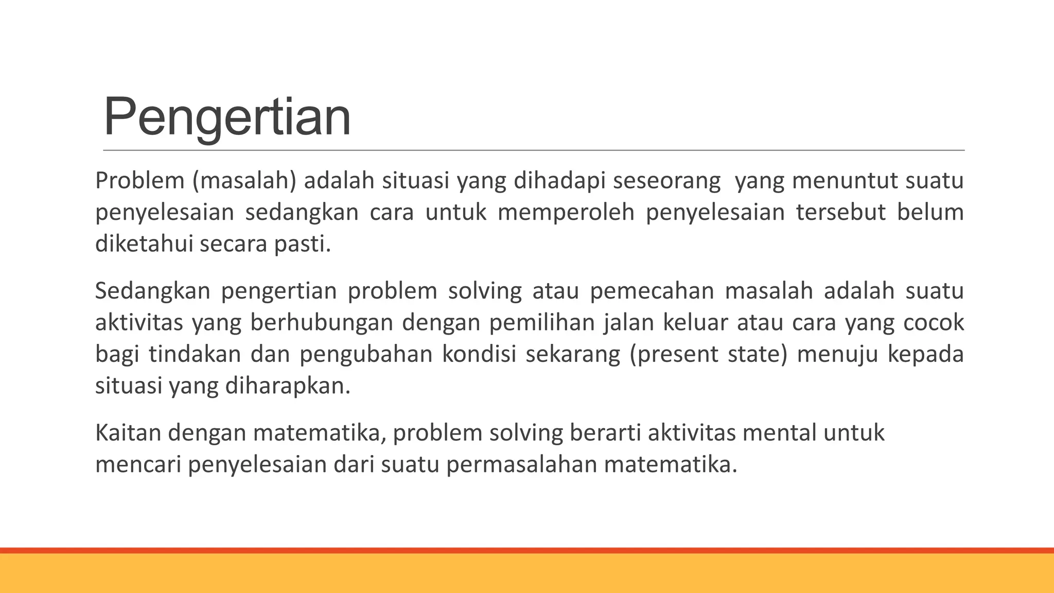 10 Strategi Pemecahan Masalah Matematika | PPTX