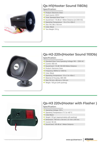 quick sense innovations | PDF
